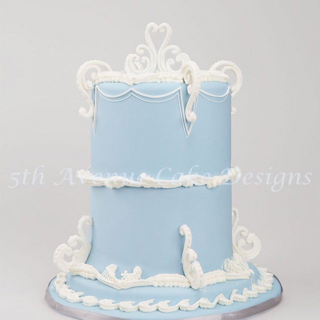 Wedgwood Inspired Cake | 5th Avenue Cake Designs